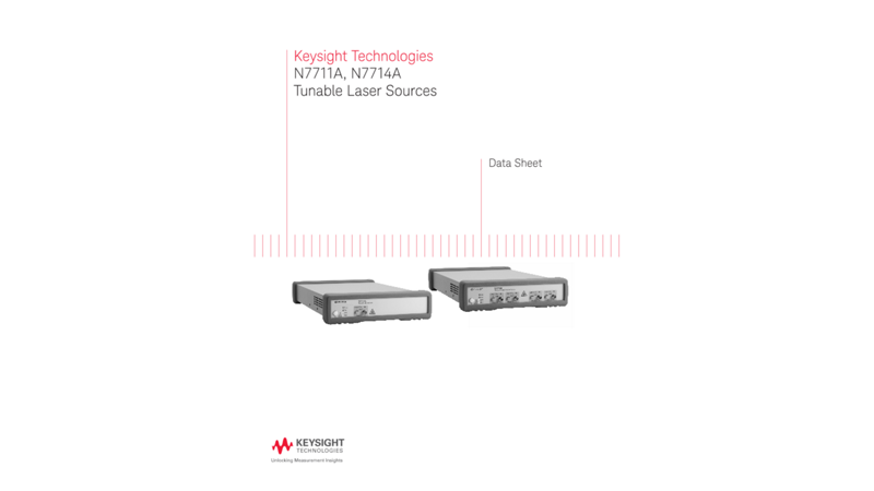 N7711A Single-Port Tunable Laser System Source | Keysight